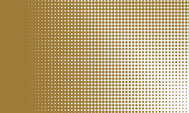Halftone Background with Sienna Color Stock Illustration - Illustration ...