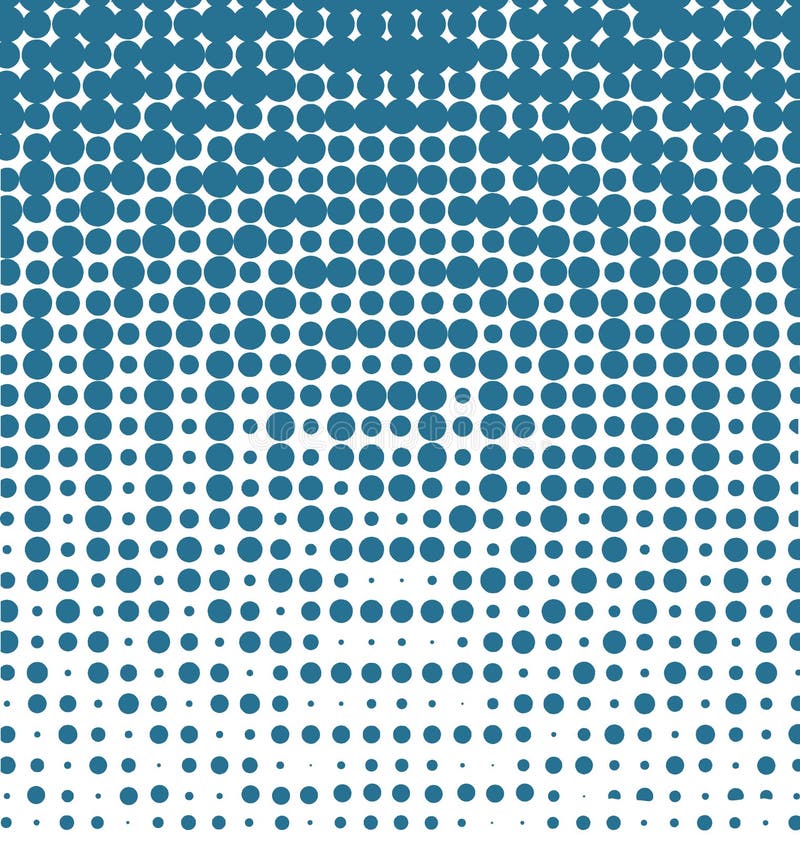 Halftone Blue Background Vector Stock Vector - Illustration of digital ...