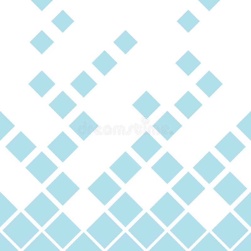 Halftone Blue Diamond Geometric Gradient Pattern Stock Vector ...