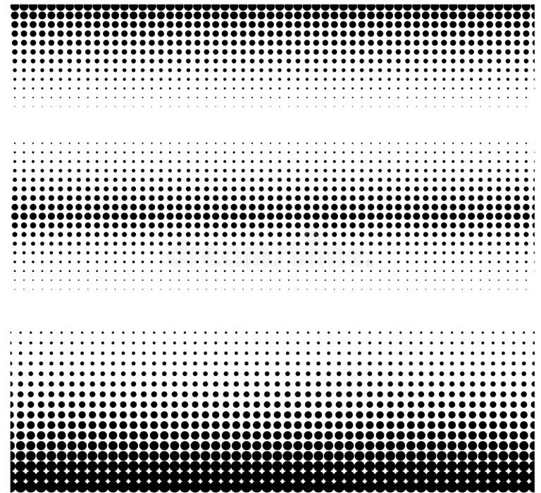 Vector Halftone Borders Stock Illustrations – 1,669 Vector Halftone ...