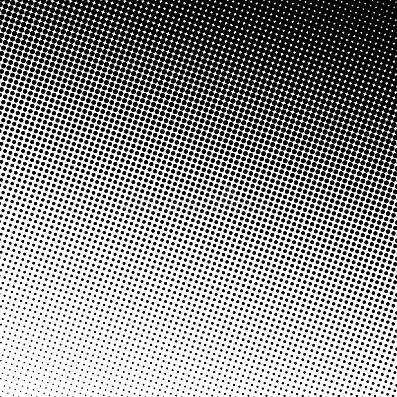 Retro Halftone Gradient Circle Background Stock Vector - Illustration ...