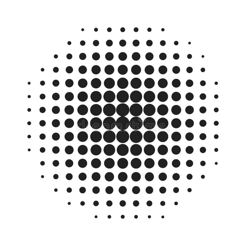 Halftone Circle Background. Spotted Circles Overlay Dots Texture Stock ...