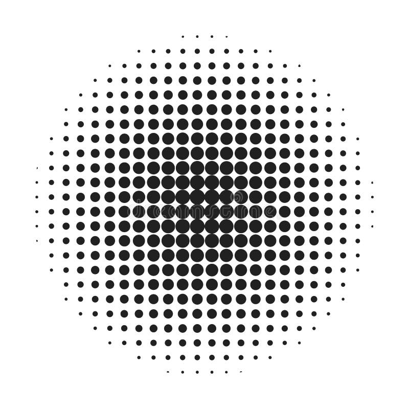 Halftone Circle Background. Spotted Circles Overlay Dots Texture Stock ...