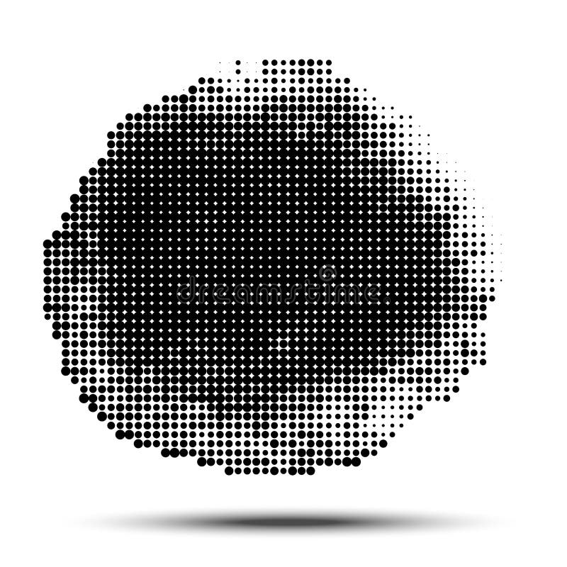 Halftone Circle Pattern. Grunge Spot Using Halftone Dots Texture Stock ... Halftone Circle Pattern. Grunge Spot Using Halftone Dots Texture Stock ...