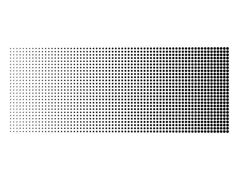 Halftone Circles, Halftone Dot Gradient Stock Vector - Illustration of ...
