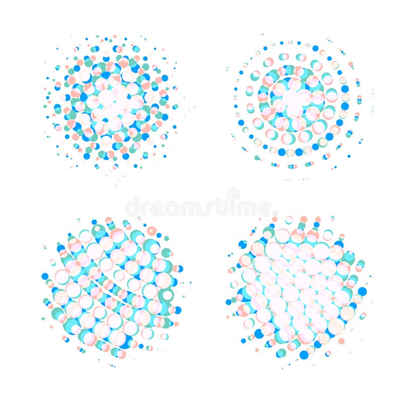 Two Dotted Frames Graphic Template Stock Illustration - Illustration of ...