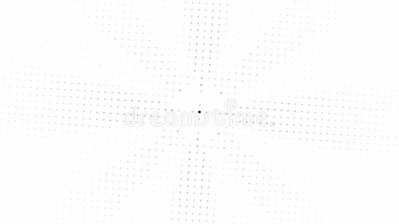 Halftone Circular Transition Mask with Light Rays Stock Video - Video ...