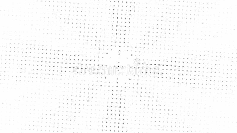 Halftone Circular Transition Mask with Light Rays Stock Video - Video ...