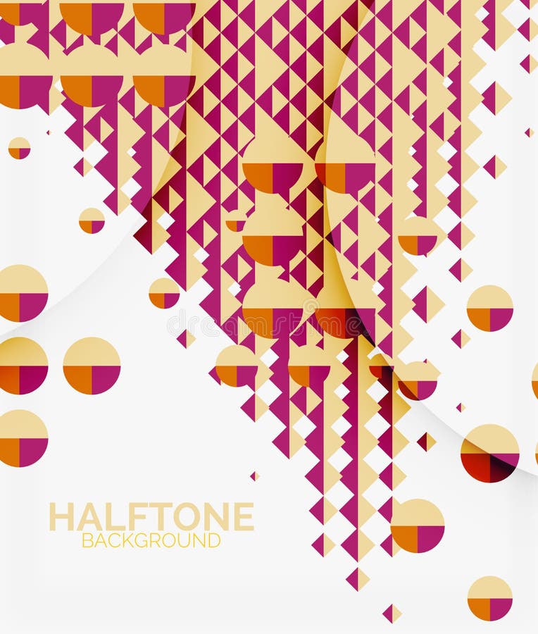 Halftone Color Texture Background Stock Vector - Illustration of glossy ...
