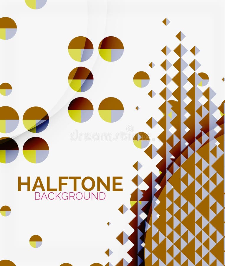 Halftone Color Texture Background Stock Vector - Illustration of ...