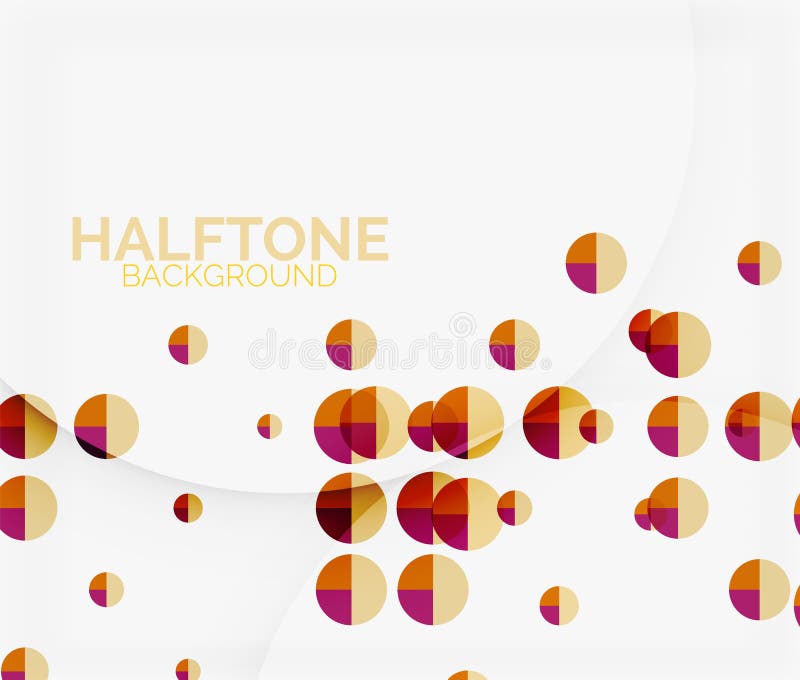 Halftone Color Texture Background Stock Vector - Illustration of ...