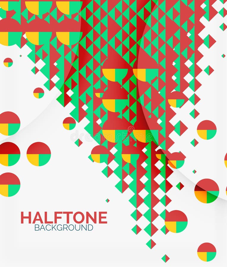 Halftone Color Texture Background Stock Vector - Illustration of curve ...