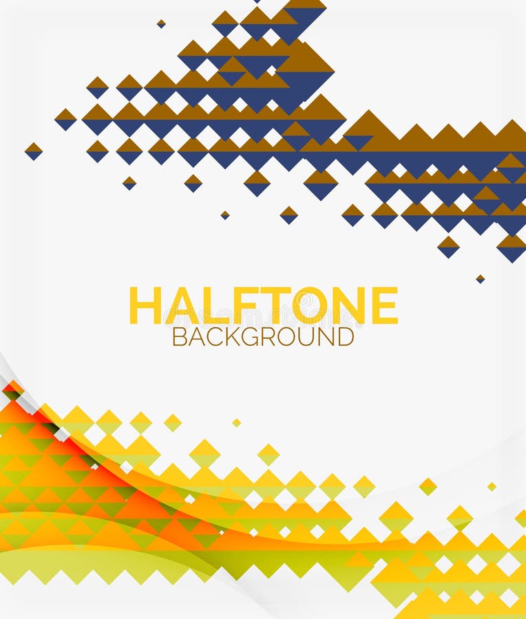Halftone Color Texture Background Stock Vector - Illustration of ...