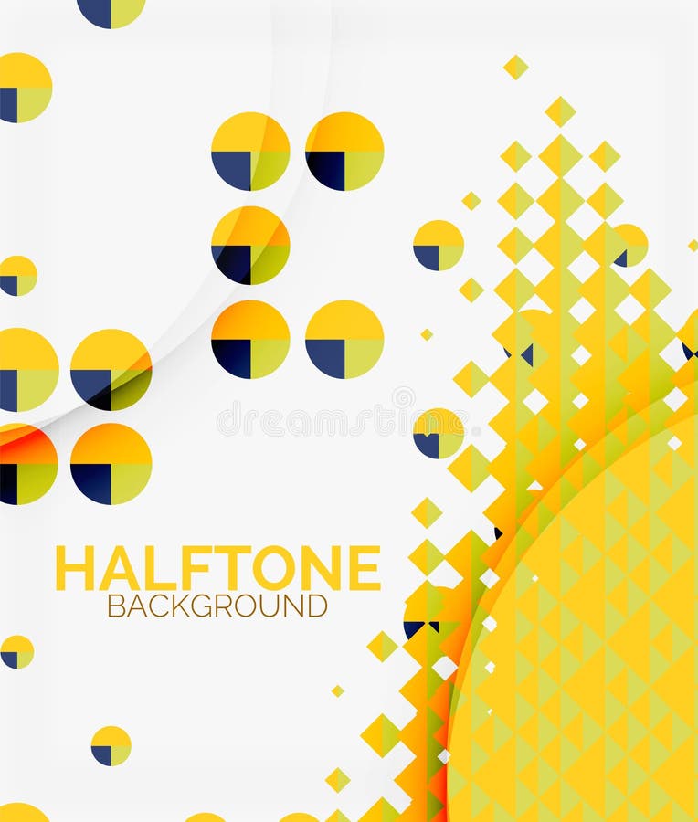 Halftone Color Texture Background Stock Vector - Illustration of curve ...