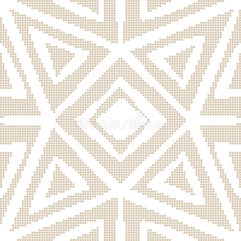 Halftone Colorful Seamless Retro Pattern Octagon Triangle Check Stock ...