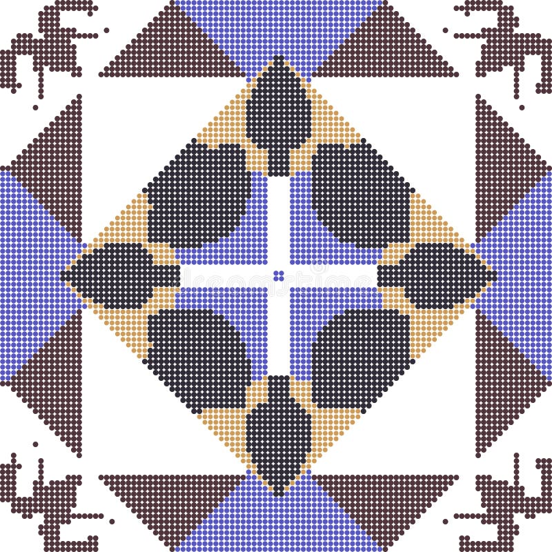 Cross Triangle Square Circle Design Game Play Symbols Icons Stock ...