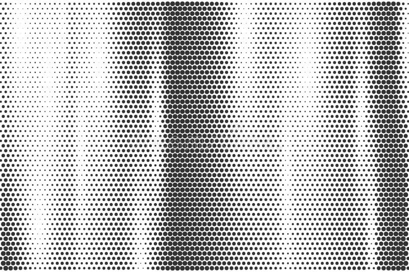 Halftone Comic Abstract Background. Dotted Geometric Gradient Print on ...