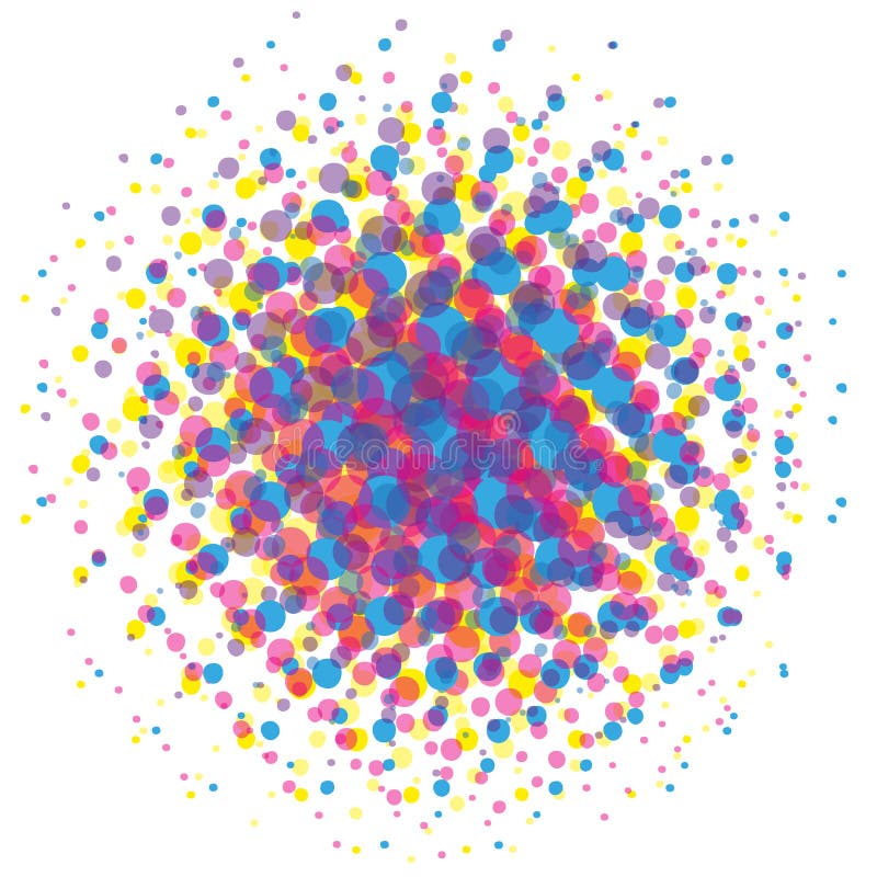 Halftone Comic Background Pop Art Style Vector Round Shape Stock Vector ...