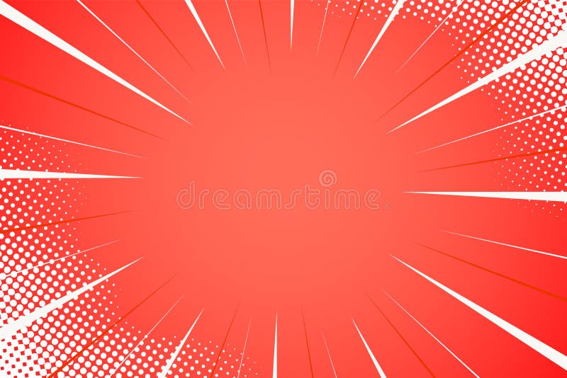 Halftone Comic Stripes Background Vector Illustration Stock ...