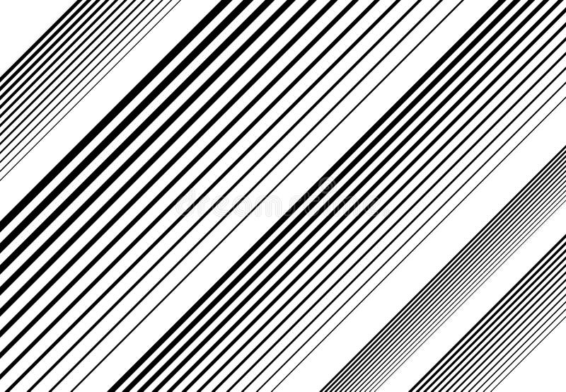 Halftone Diagonal, Oblique, Slanting Parallel and Random Lines,stripes ...