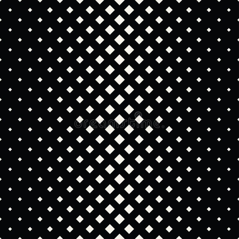 Halftone Diamond Geometric Gradient Pattern Stock Vector - Illustration ...