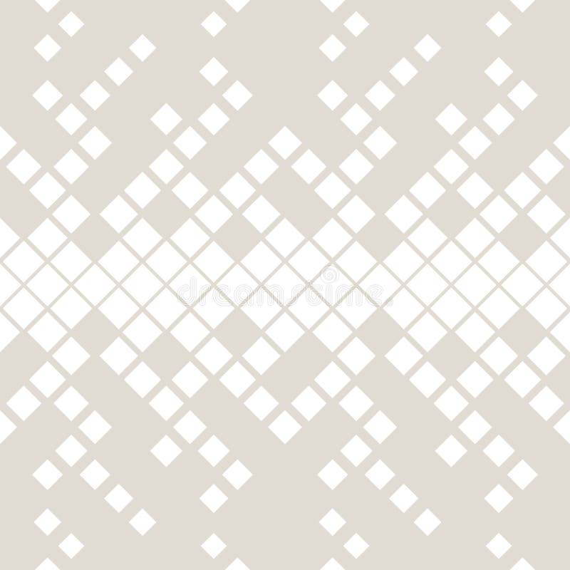 Halftone Diamond Geometric Gradient Pattern Stock Vector - Illustration ...