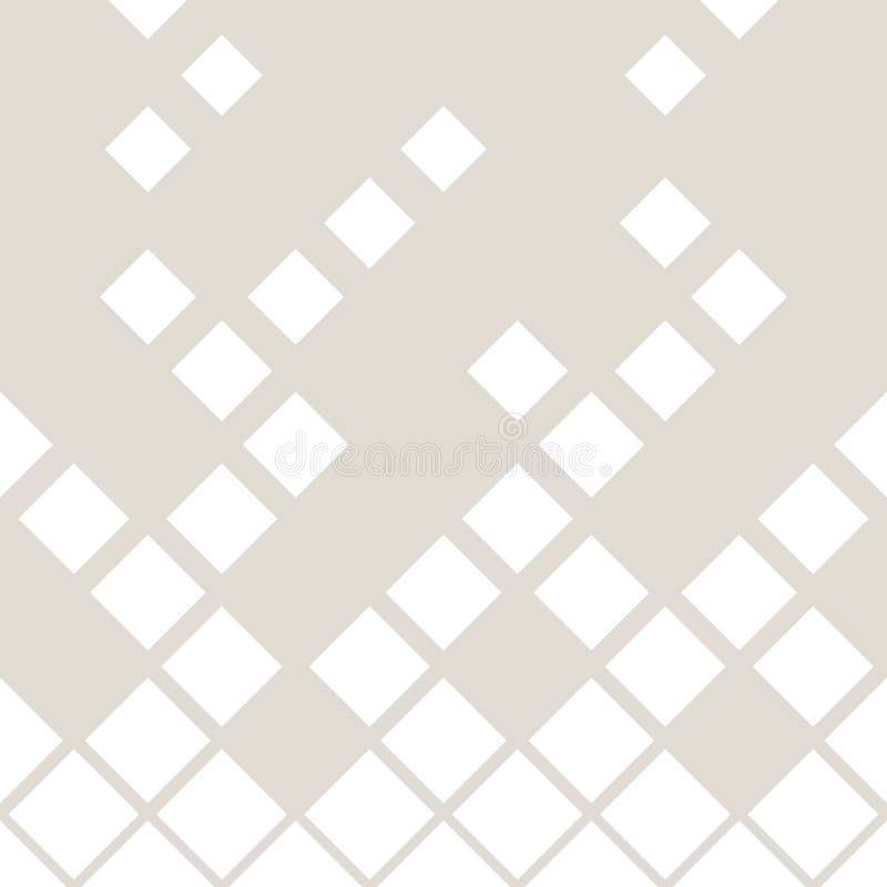 Halftone Diamond Geometric Gradient Pattern Stock Vector - Illustration ...