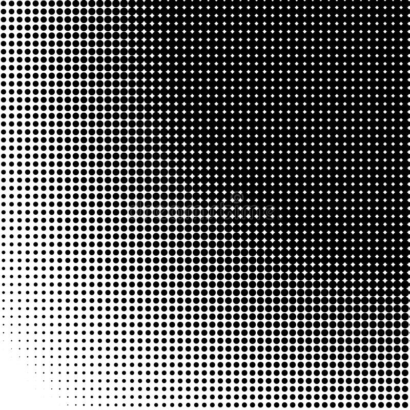 Halftone Dot Background. Hand Drawing. Not AI, Vector Illustration ...
