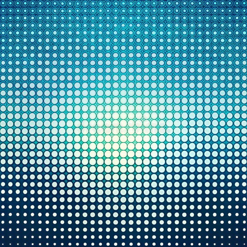 Halftone Dot Pattern Abstract Texture Design Stock Illustration ...