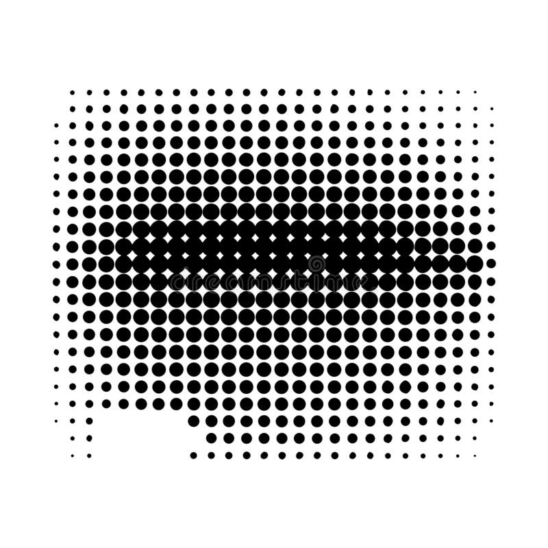 Halftone Dot Pattern, Abstract Texture Vector Graphic, Vector Design ...