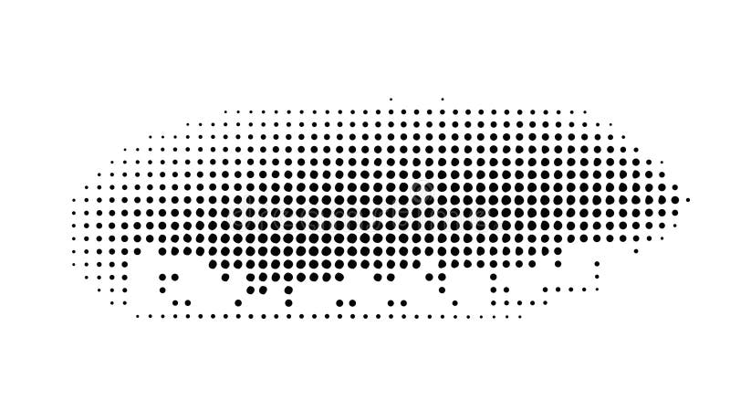 Halftone Dot Pattern with a Light Gradient Fade Effect, Vector Design ...