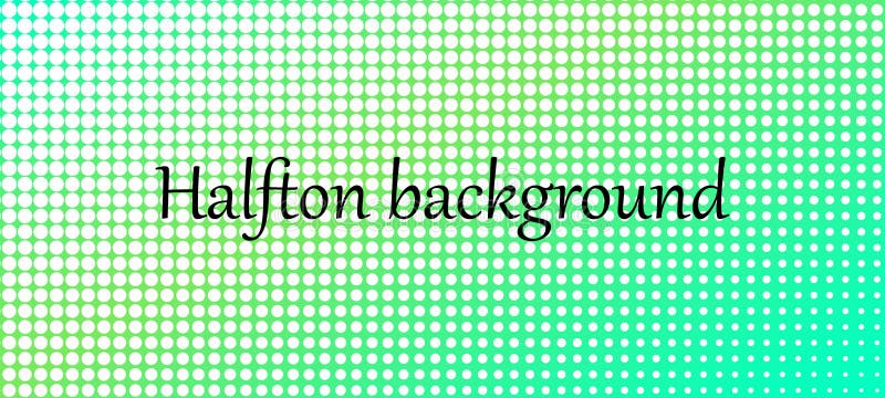 Halftone Dot Texture on Green Background. Design Element for Web ...