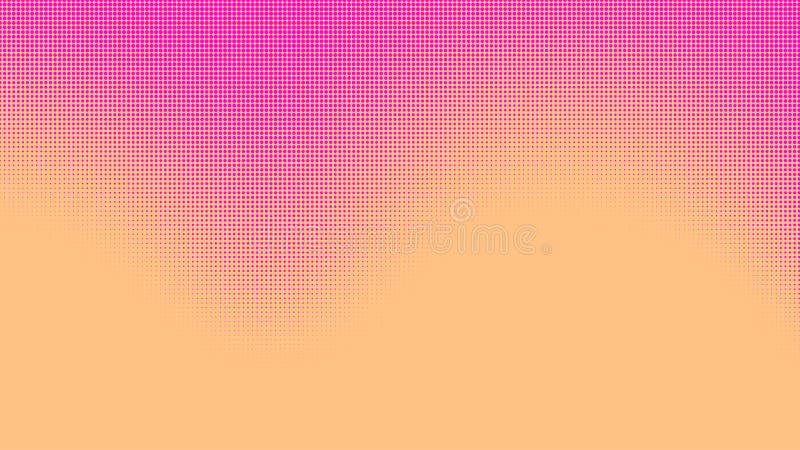 Halftone Dots Abstract Background. Wavy Dotted Texture Stock Vector ...