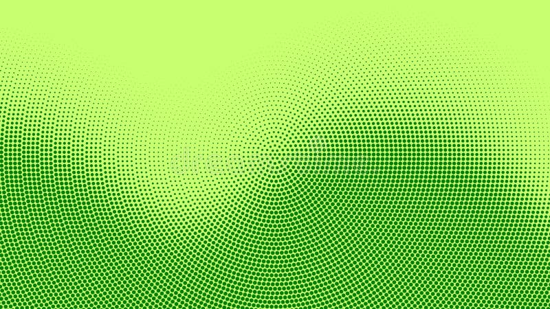 Halftone Dots Abstract Background. Wavy Dotted Texture Stock ...