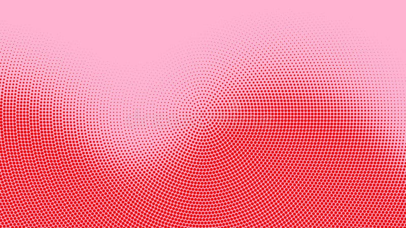 Halftone Dots Abstract Background. Wavy Dotted Texture Stock Vector ...