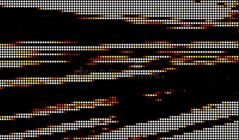 Halftone Dots Anime Red-yellow Speed Line Anime for Comic Stock ...