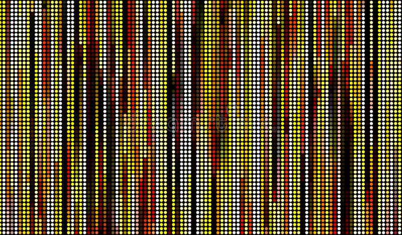 Halftone Dots Anime Red-yellow Speed Line Anime for Comic Stock ...