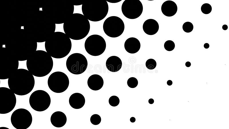 Halftone Dots Background - Slanting Transition Mask Stock Footage ...