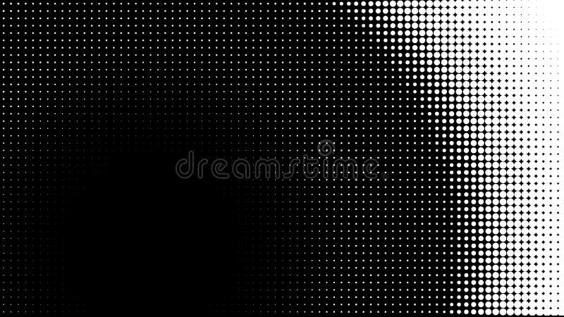 Animated Halftone Dots. White Dots on Alpha. Looped. Stock Footage ...