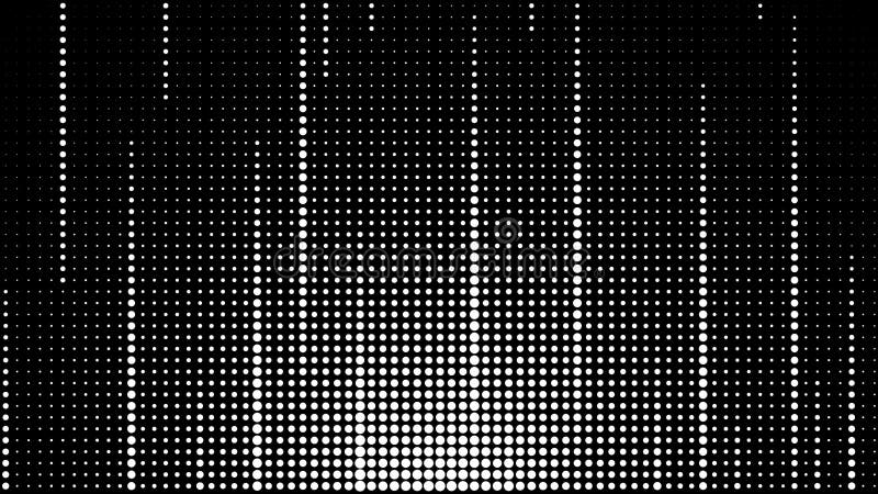 Animated Halftone Dots. White Dots on Alpha. Looped. Stock Footage ...