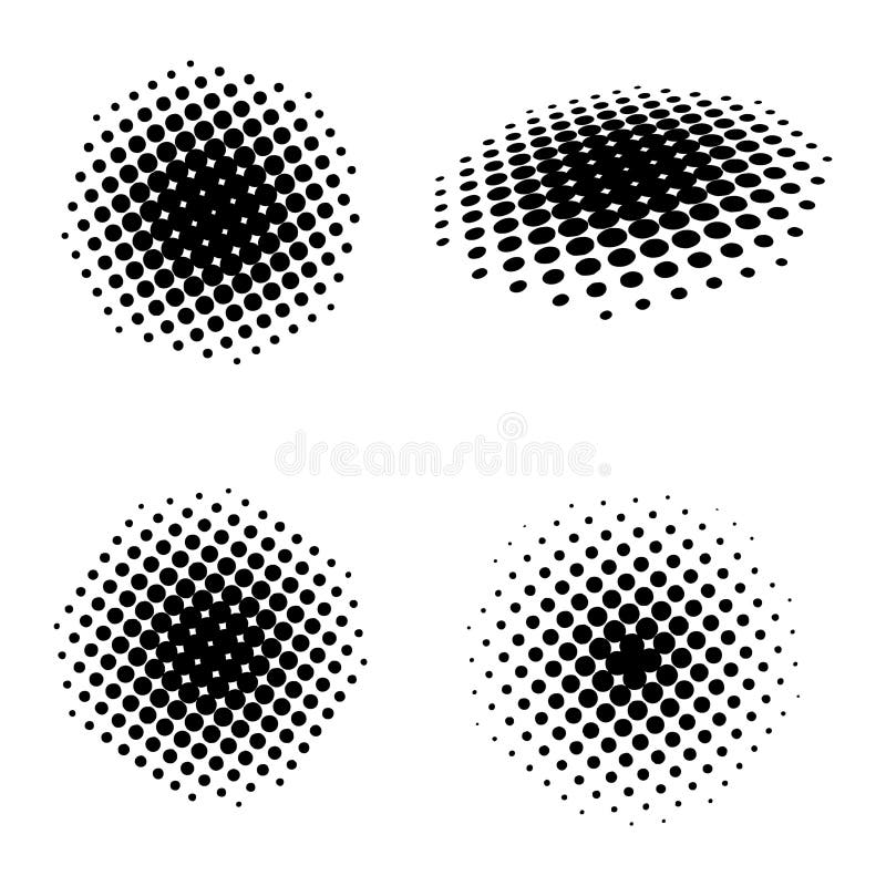 Halftone Dots. Halftone Effect. Halftone Pattern. Vector Halftone Dots ...