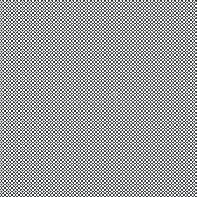 Halftone Dots Monochrome Vector Black Dotted Texture Background Pattern ...