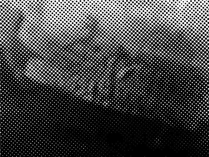 Halftone Dots Pattern . Distressed Background with Halftone Effects ...