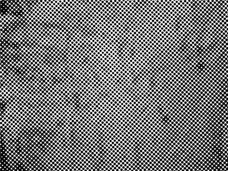 Halftone Dots Pattern . Distressed Background with Halftone Effects ...