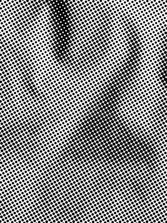 Halftone Dots Pattern . Halftone Dotted Grunge Texture . Ink Print ...