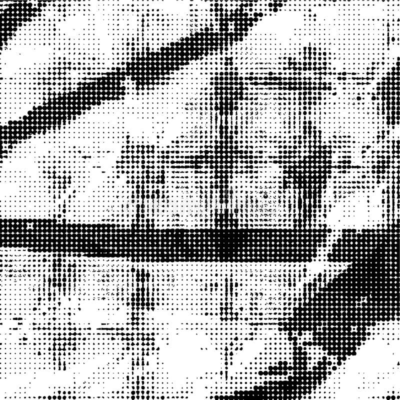 Halftone Dots Pattern . Halftone Dotted Grunge Texture . Ink Print ...