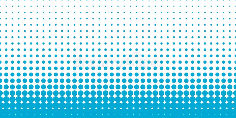 Halftone Dots Vector Blue White Stock Vector - Illustration of gradient ...