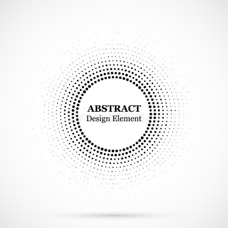 Halftone Dotted Background Circularly Distributed. Halftone Effect ... Halftone Dotted Background Circularly Distributed. Halftone Effect ...