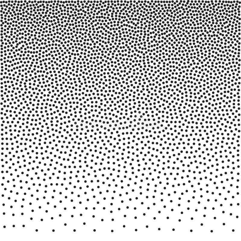 Halftone Dotted Vintage Retro Gradients Pattern. Monochrome Pop Art ...