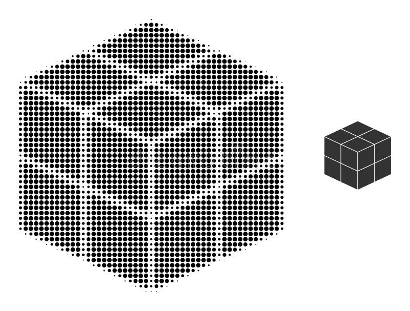 Dotted Cube Stock Illustrations – 1,473 Dotted Cube Stock Illustrations ...